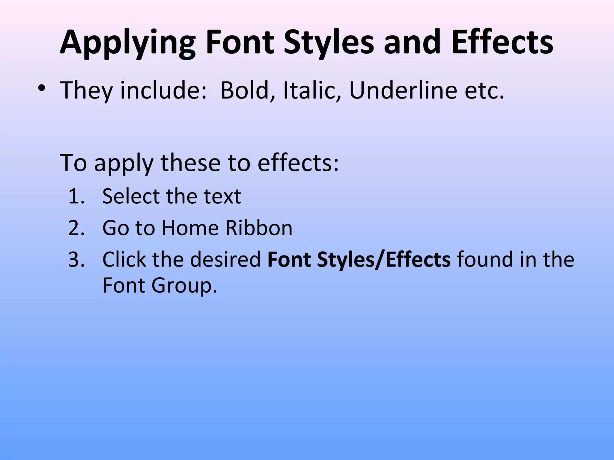 Ms word Part 2 | PPT