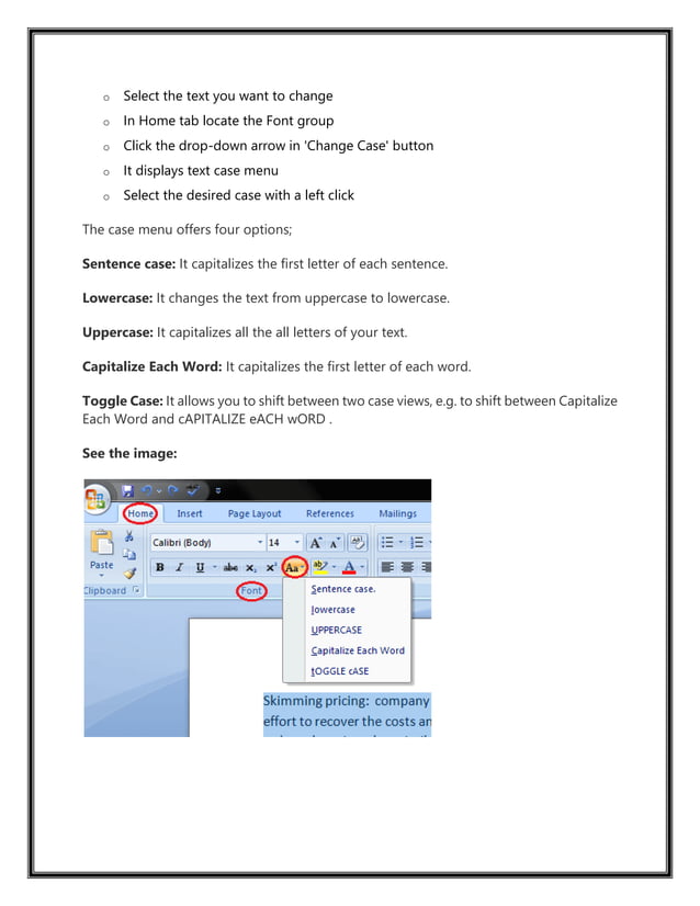 MS Word tutorial provides basic and advanced concepts of Word. | PDF