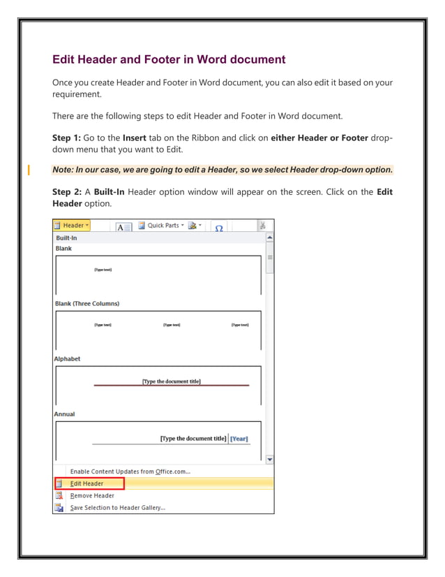 MS Word tutorial provides basic and advanced concepts of Word. | PDF