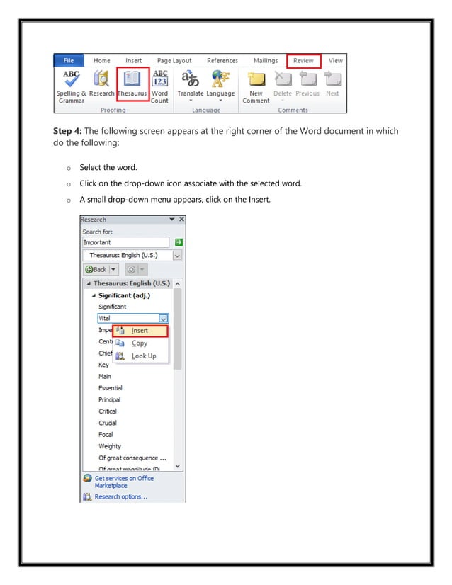MS Word tutorial provides basic and advanced concepts of Word. | PDF