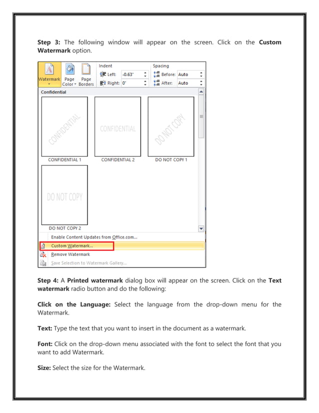 MS Word tutorial provides basic and advanced concepts of Word. | PDF