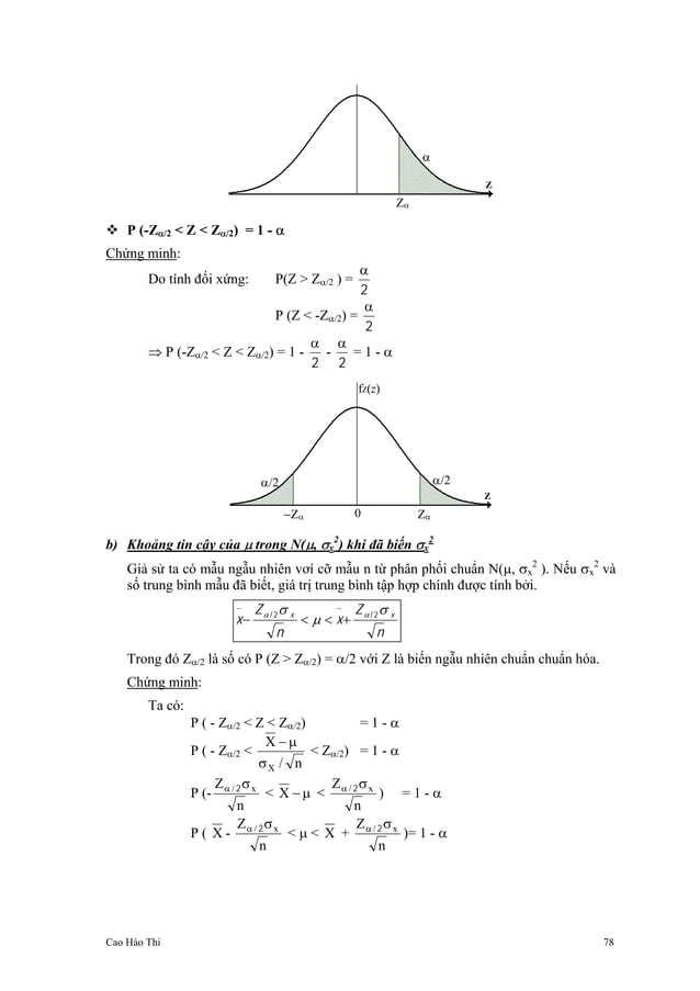 uoc luong tham so thong ke | PDF