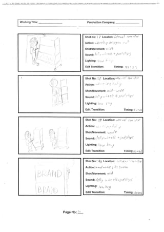 adam joe, alex, lib and charlotte storyboard scan | PDF