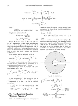 Some Remarks and Propositions on Riemann Hypothesis | PDF