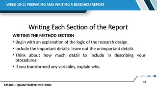 Comprehensive Guide to Preparing and Writing Effective Research Reports ...