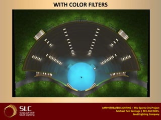 Amphitheater Lighting using DIALux | PPTX