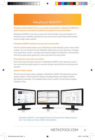 MetaStock - Trading with Purpose | PDF