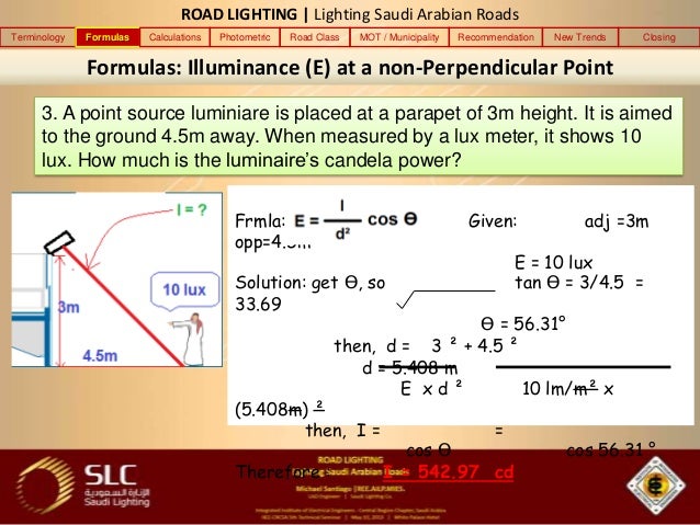 Lighting Lux Calculation