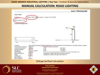SAUDI ARAMCO INDUSTRIAL LIGHTING USING DIALUX 4.11_DAY TWO | PDF
