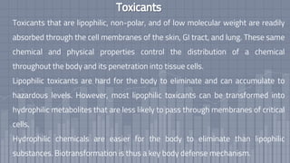 Biotransformation of toxicants | PPTX