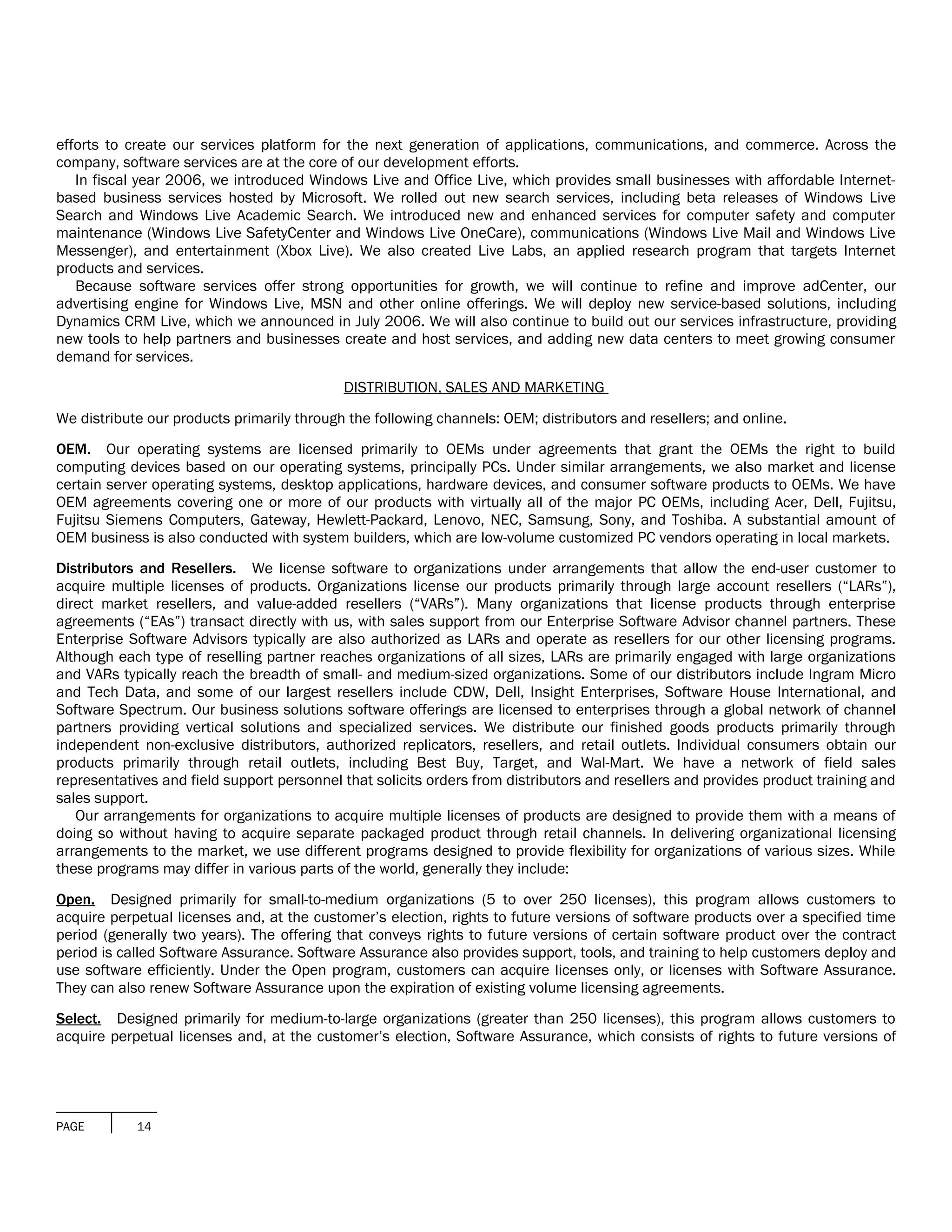 Microsoft 2006 Annual Report | DOC