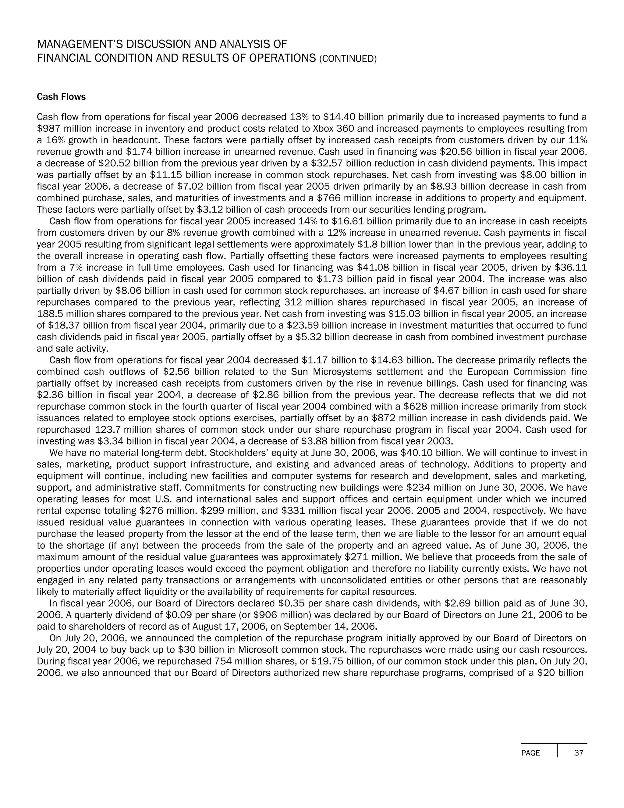 Microsoft 2006 Annual Report | DOC