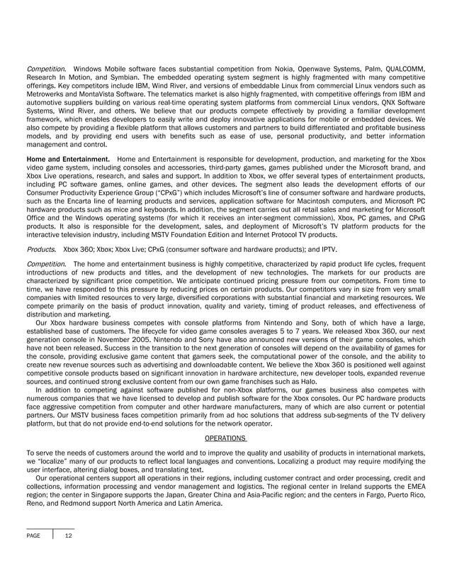 Microsoft 2006 Annual Report | DOC