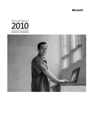 Microsoft Annual Report 2010 | PDF