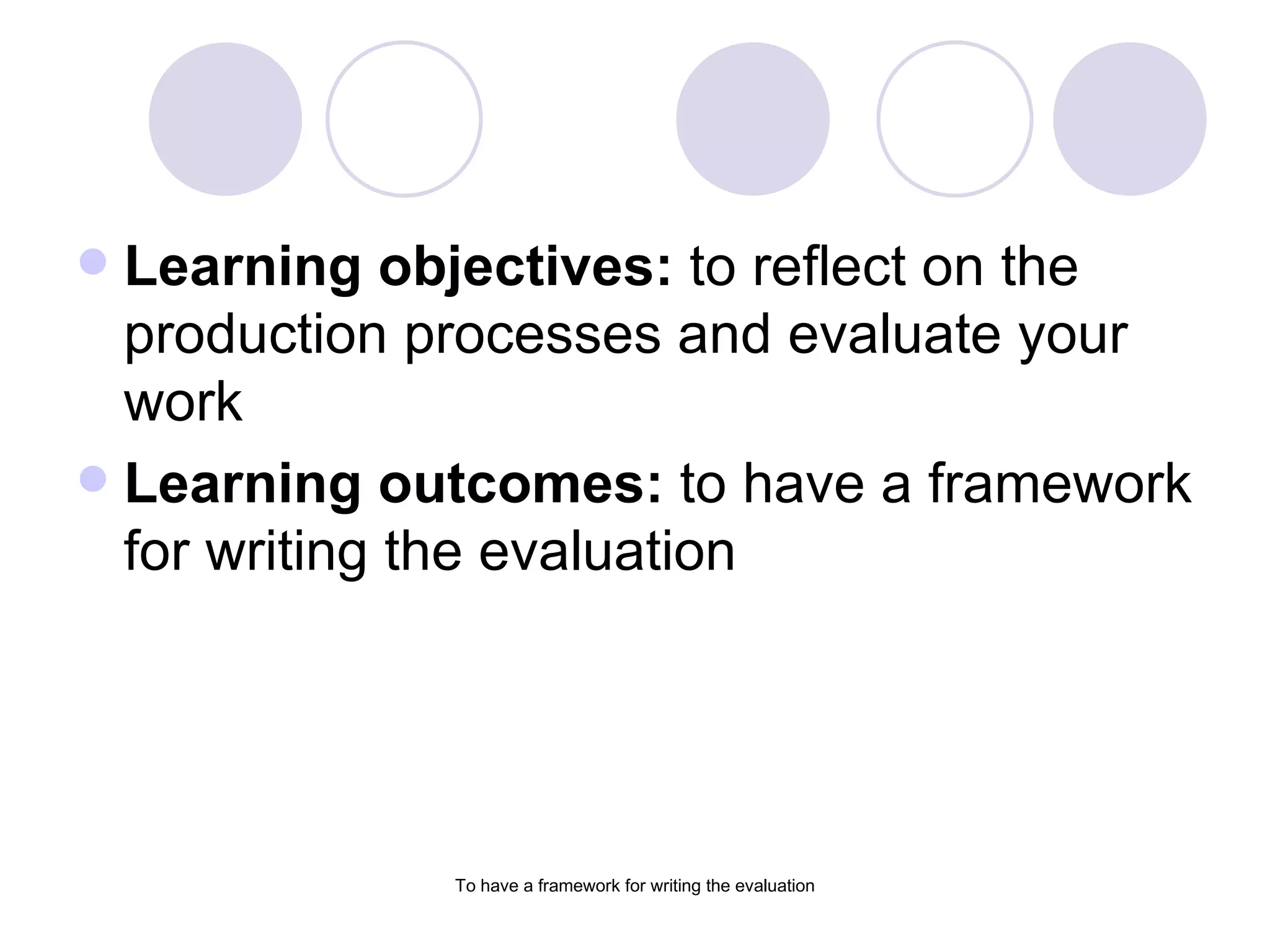 Ms2 evaluation guide | PPT