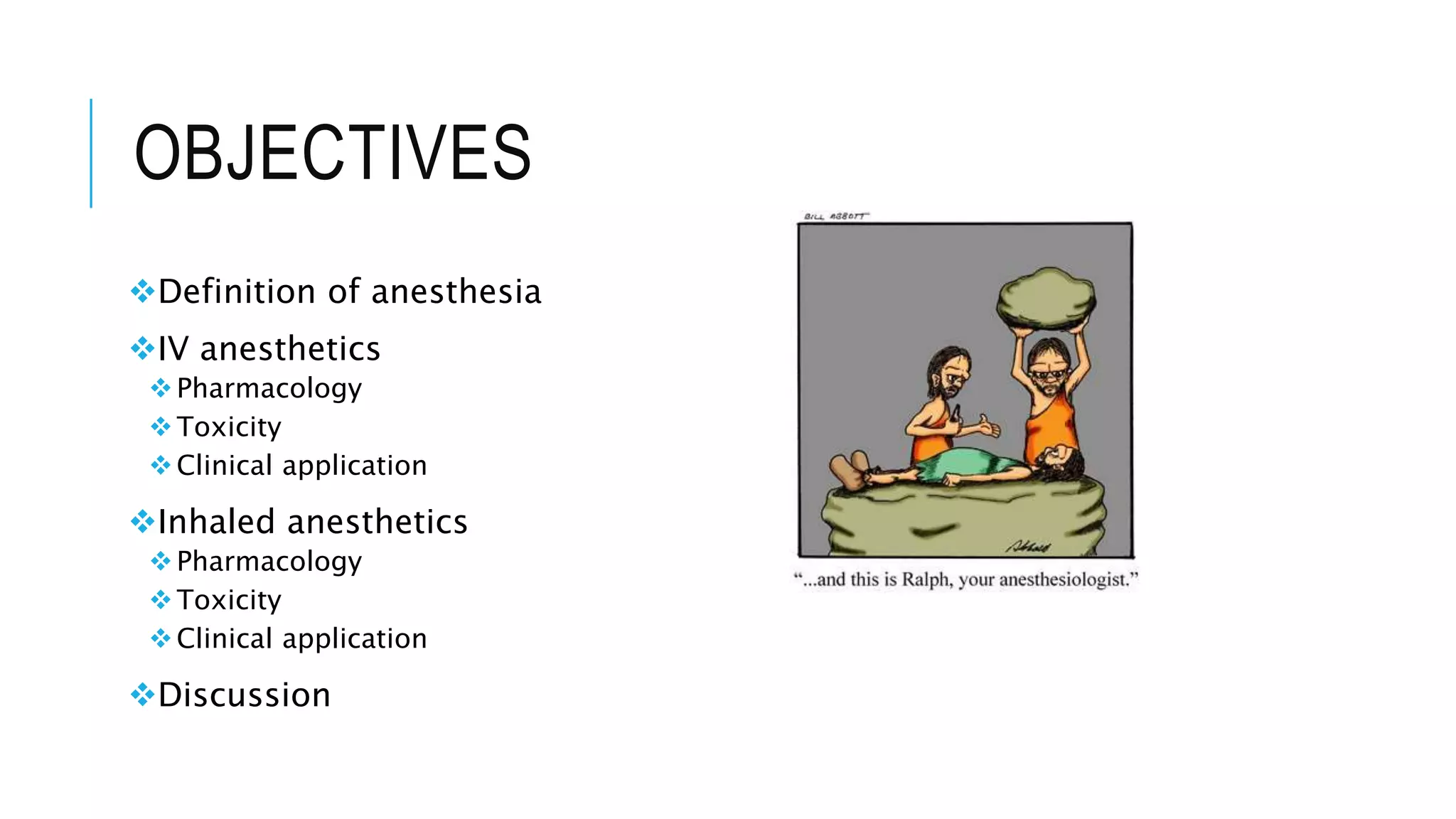 General Anesthesia Pharmacology | PPTX