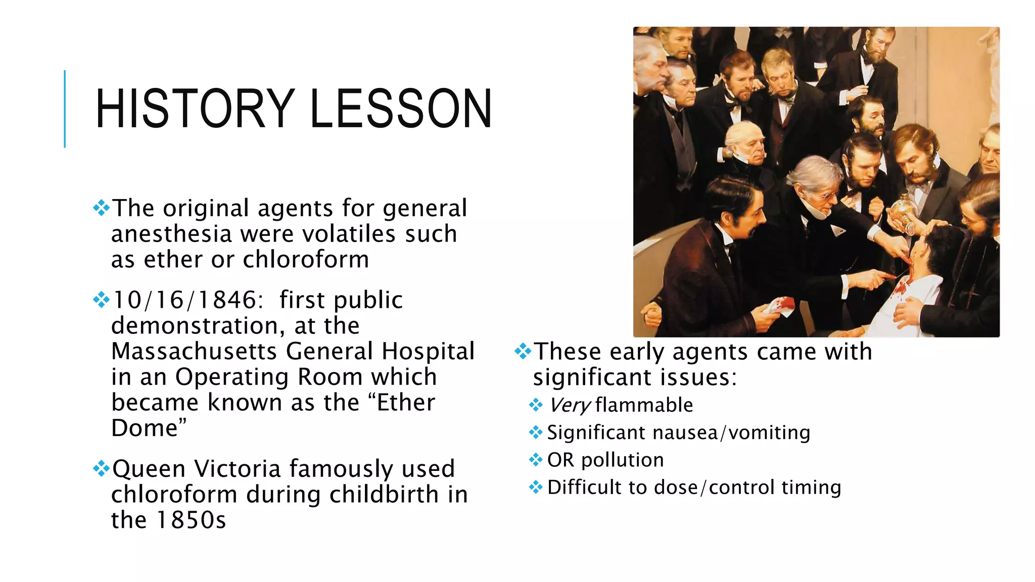 General Anesthesia Pharmacology | PPTX