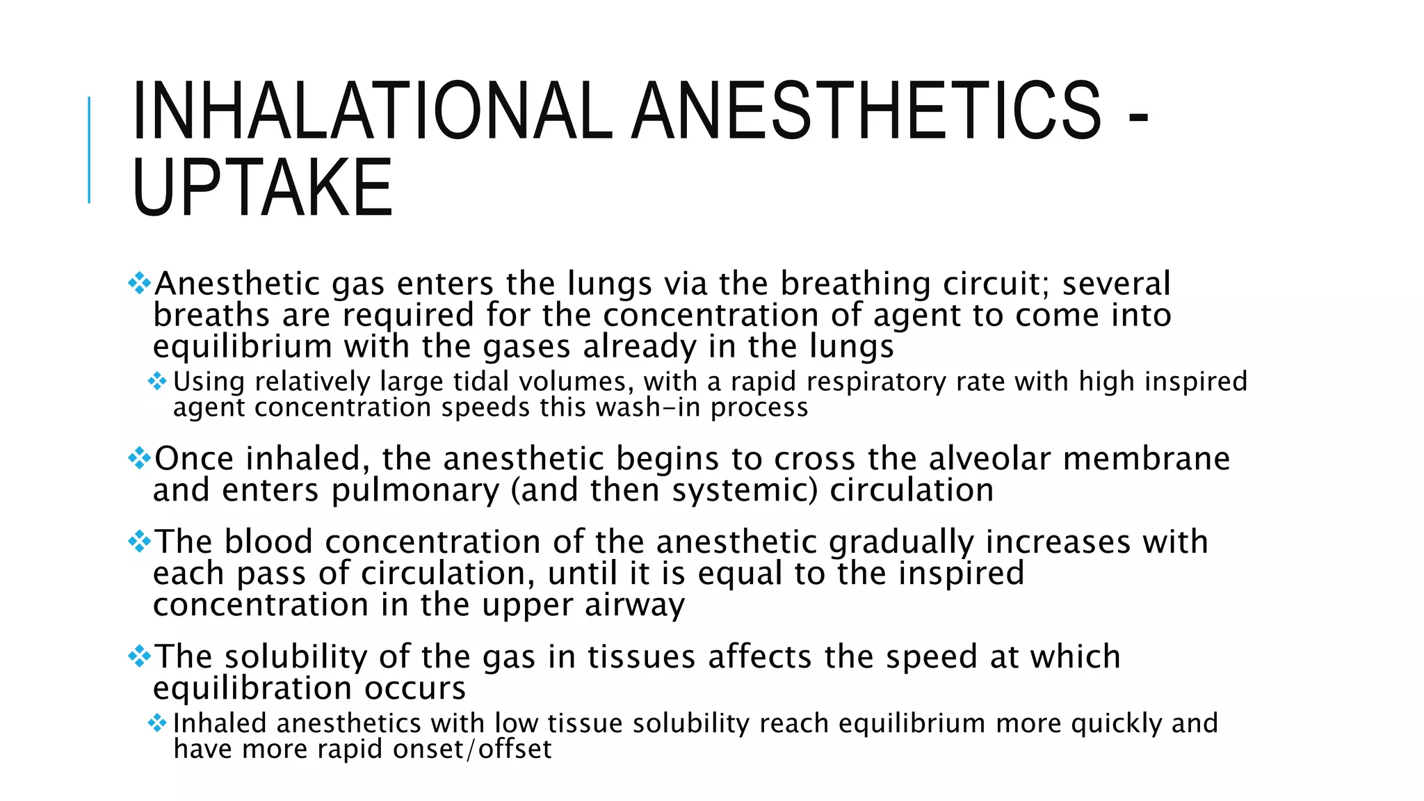 General Anesthesia Pharmacology | PPTX