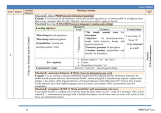 Ms2 sept 2020 learning plan | PDF | Educational Assessment | Education