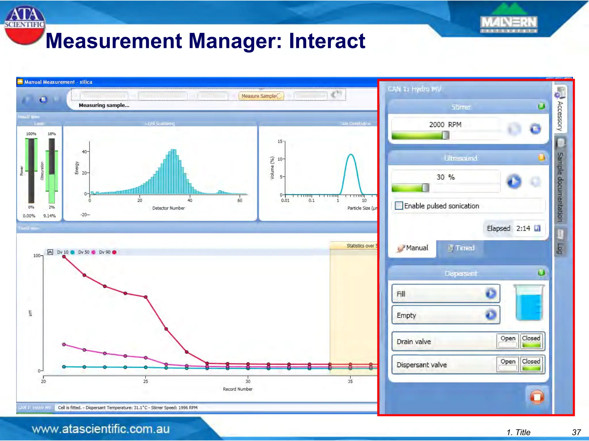 MS3000-Presentation Malvern Particle size analyser | PDF