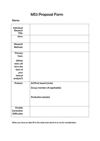 Ms3 booklet | DOCX