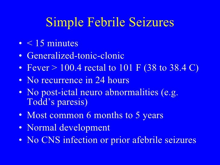 Febrile Seizures