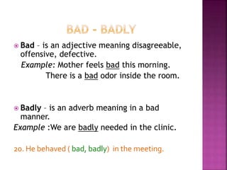 Correct usage | PPTX