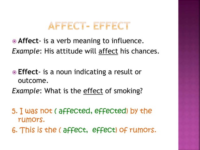 Correct usage | PPTX