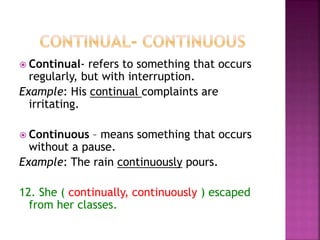 Correct usage | PPTX