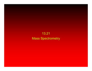 Applications of Mass Spectrometry in Structure Elucidation of Organic ...