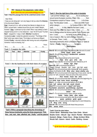 Itinerary trip time sequencers & silent letters.pdf