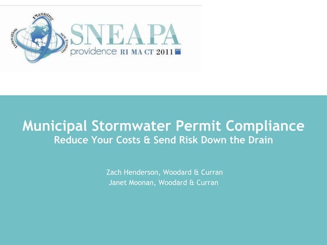 Municipal Stormwater Permit Compliance | PPT