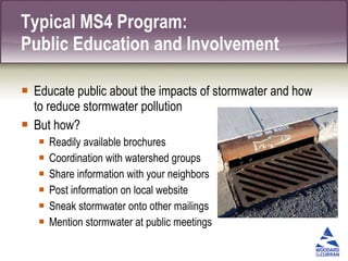 Municipal Stormwater Permit Compliance | PPT