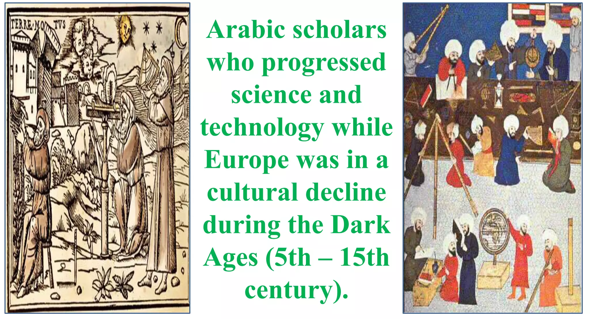 MS4 Project Two Timeline of Arab Scientists ppt | PPTX