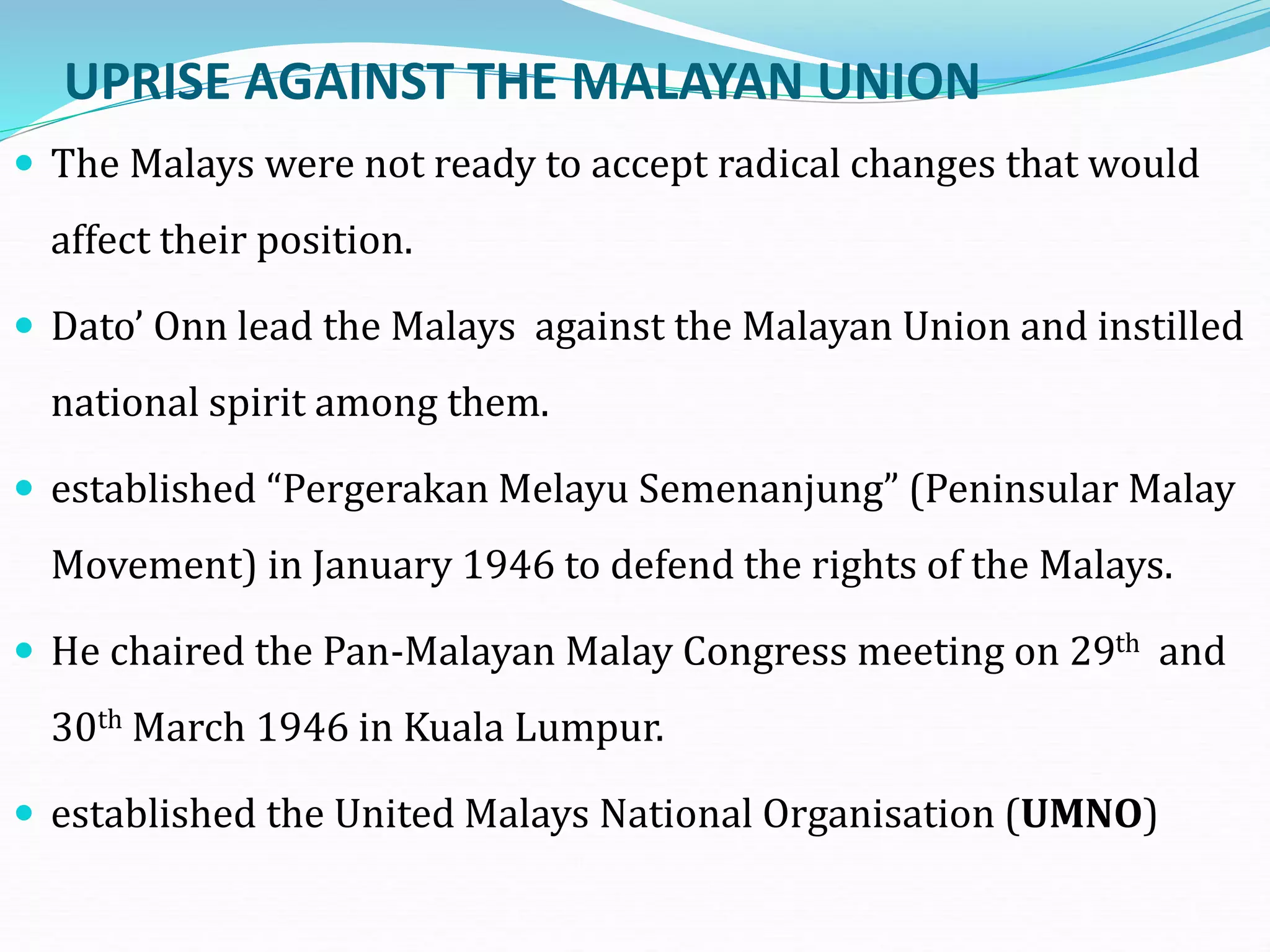 MS 5.1 MALAYAN UNION.ppt