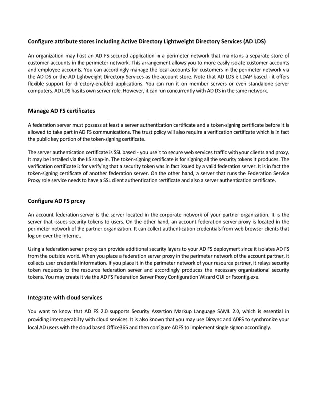 MCSA Exam paper 70-412 PDF | PDF