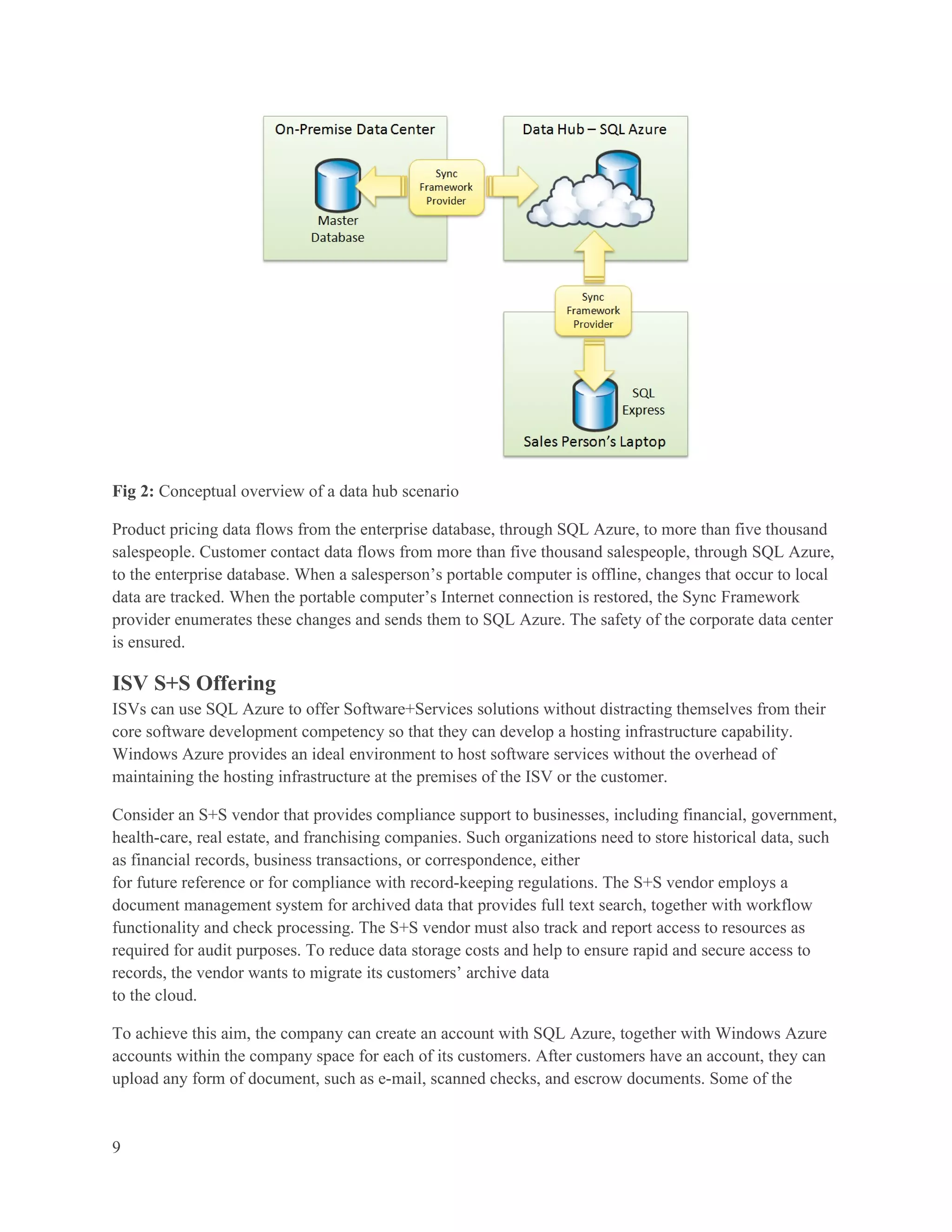 Sql Azure Database whitepaper r01 | DOC | Databases | Computer Software and Applications