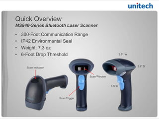 Unitech MS840-Series Bluetooth Presentation | PPTX