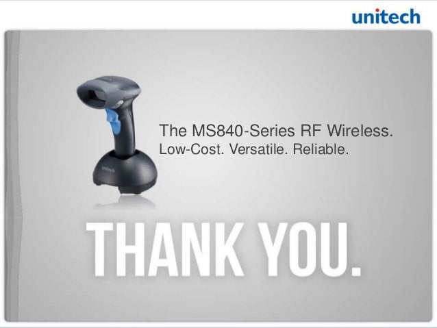 Unitech MS840-Series RF Cordless Presentation | PPT | Free Download