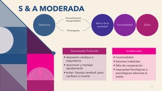Revisión de guía: practice guidelines for moderate sedation and ...