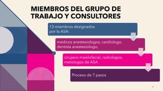 Revisión de guía: practice guidelines for moderate sedation and ...