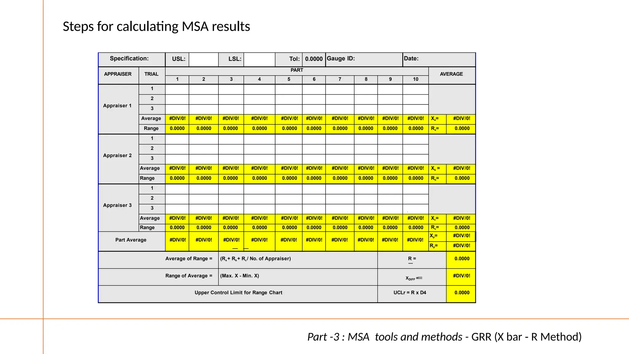 Measurement System Analysis - A Detailed Study | PPTX