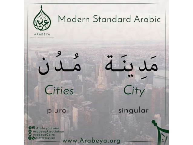 Modern Standard Arabic | PPT