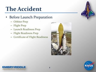 Space Shuttle Columbia Disaster Review | PPTX