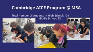 Manatee School for the Arts AICE Family Night 10/22/24.pptx