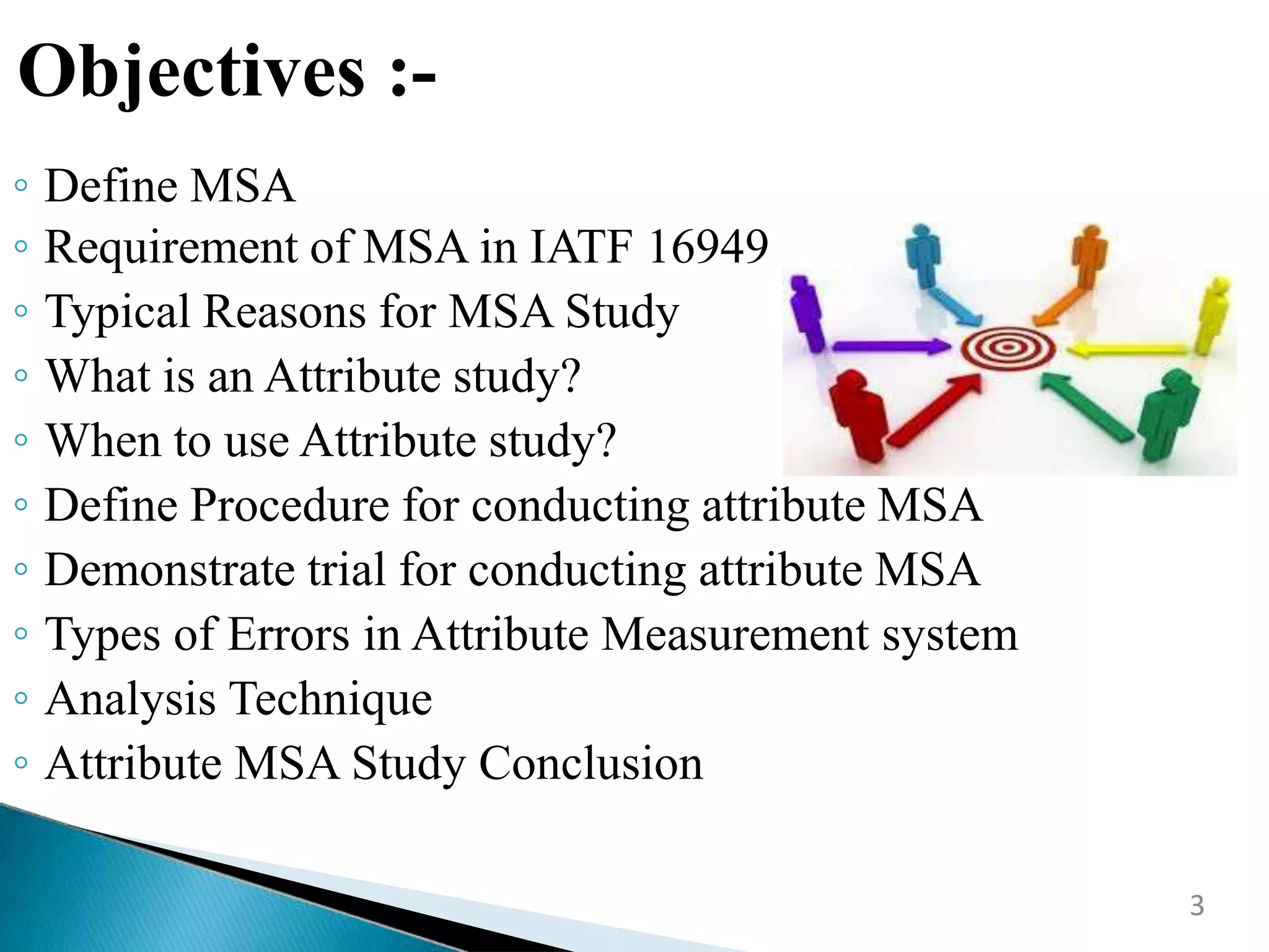 Msa attribute study | PPTX