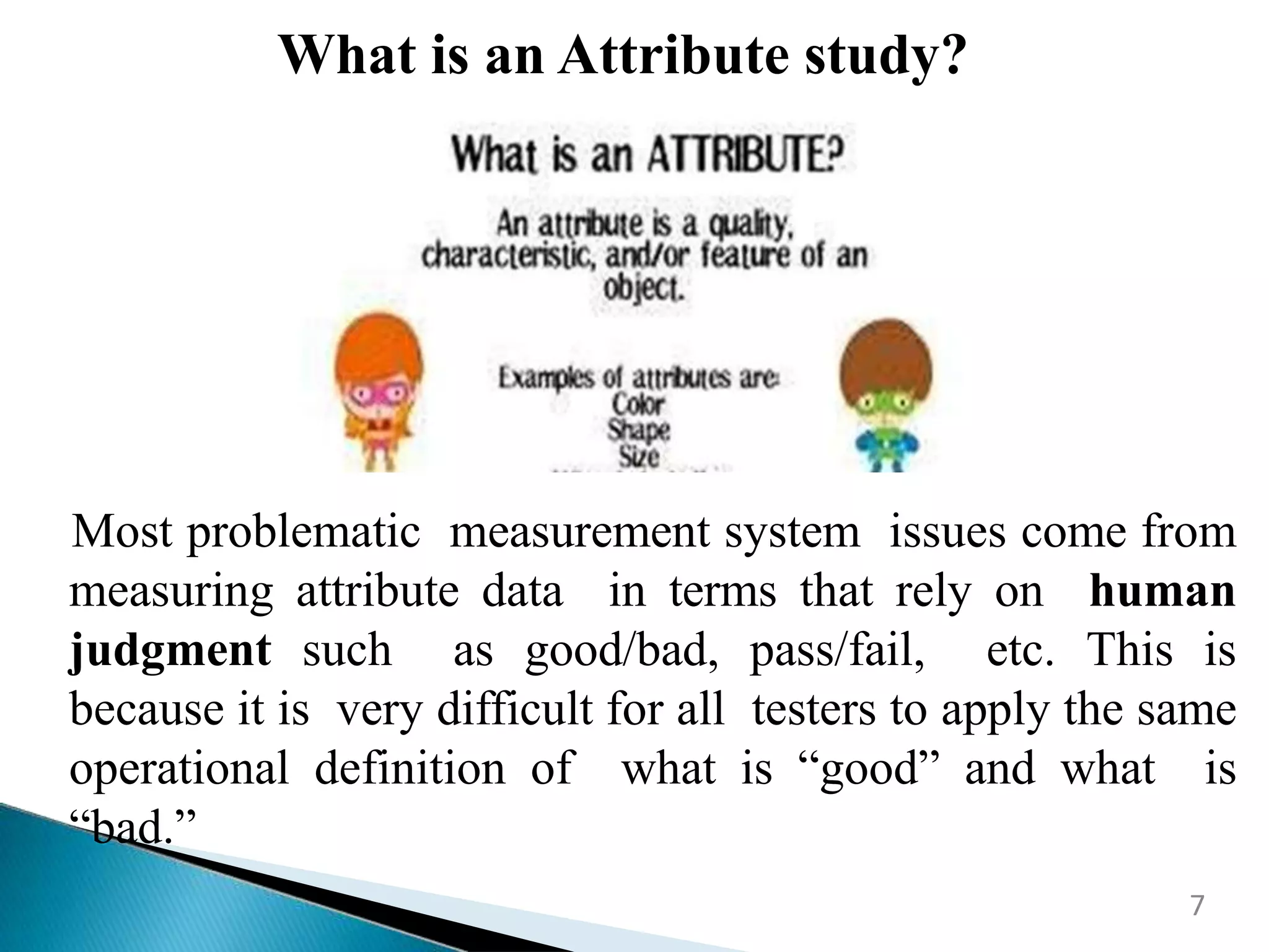 Msa attribute study | PPTX
