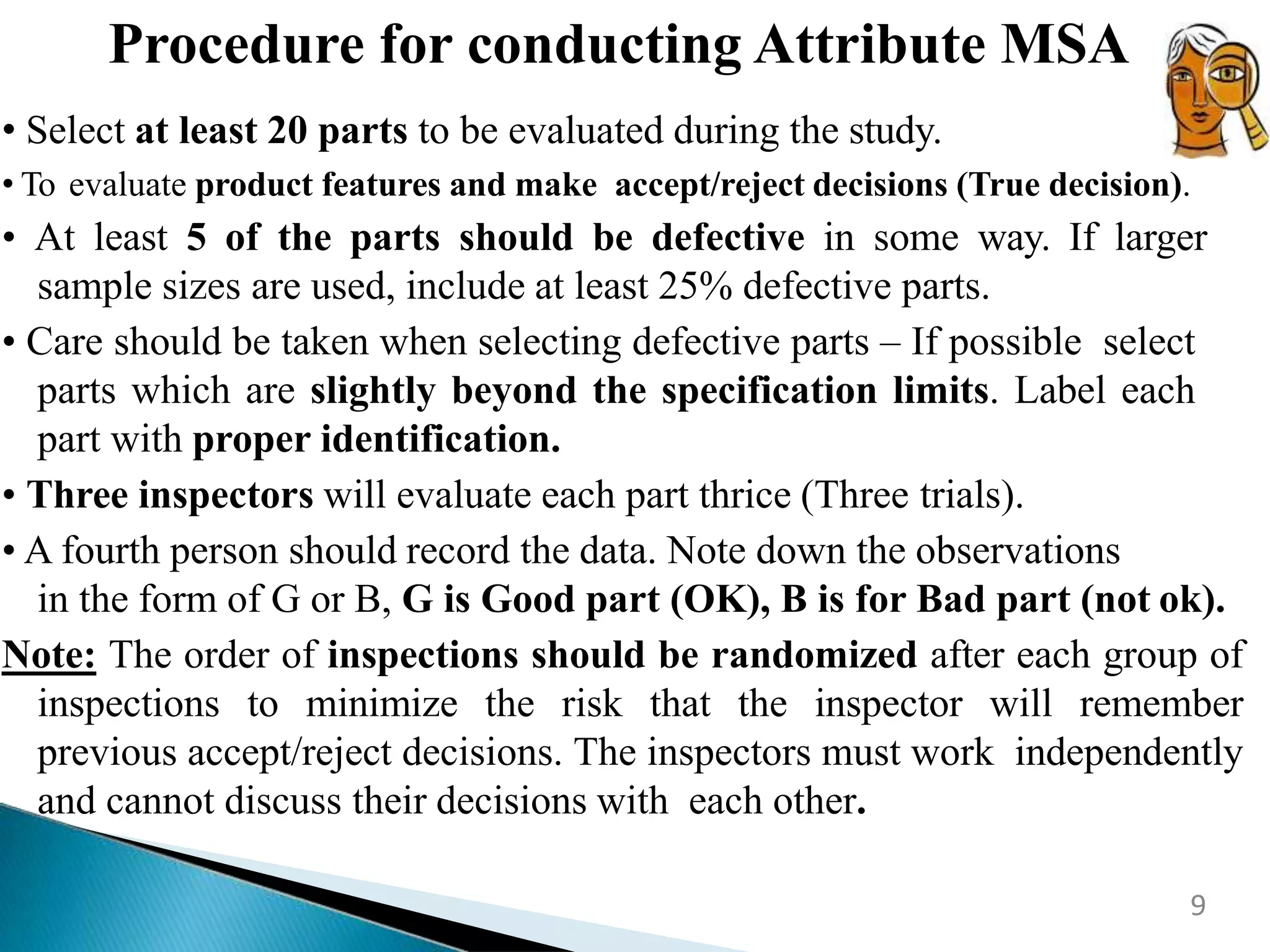 Msa attribute study | PPTX