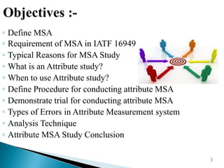 Msa attribute study | PPTX