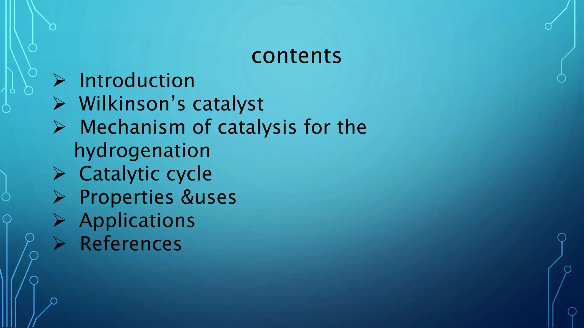 CATALYTIC CYCLE OF ORGANOMETALIC COMPOUND | PPTX